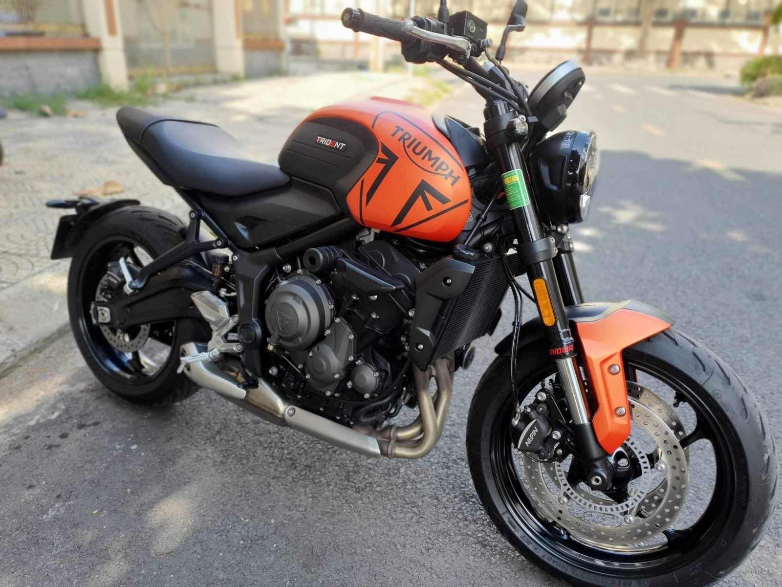 Triumph Trident 660 Orange 2022